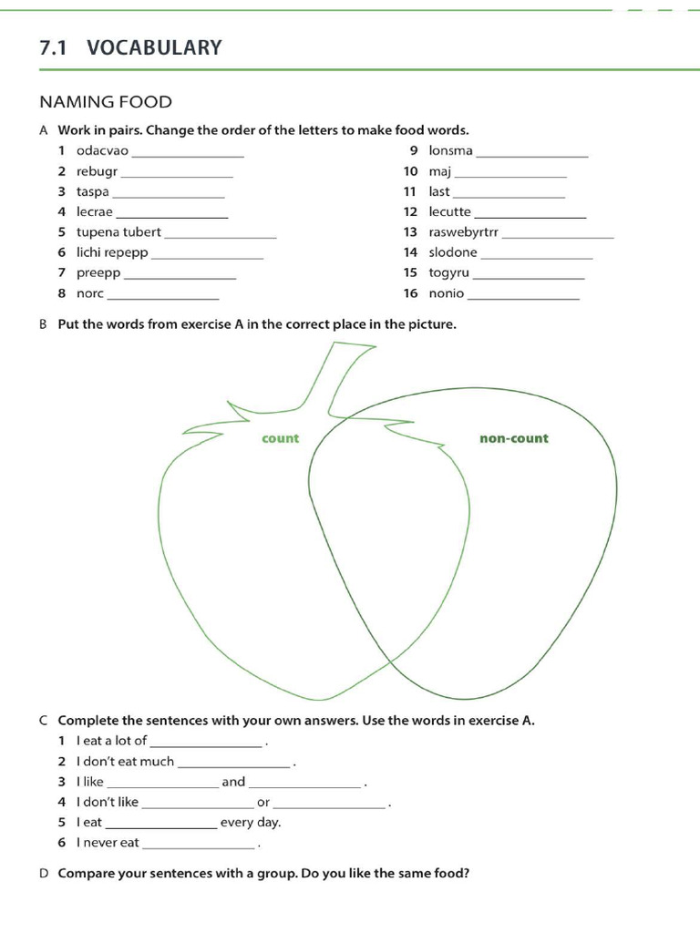 Vocabulary U1 | PDF