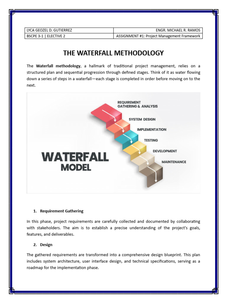 AGILE VS WATERFALL VS SCRUM | PDF | Scrum (Software Development ...