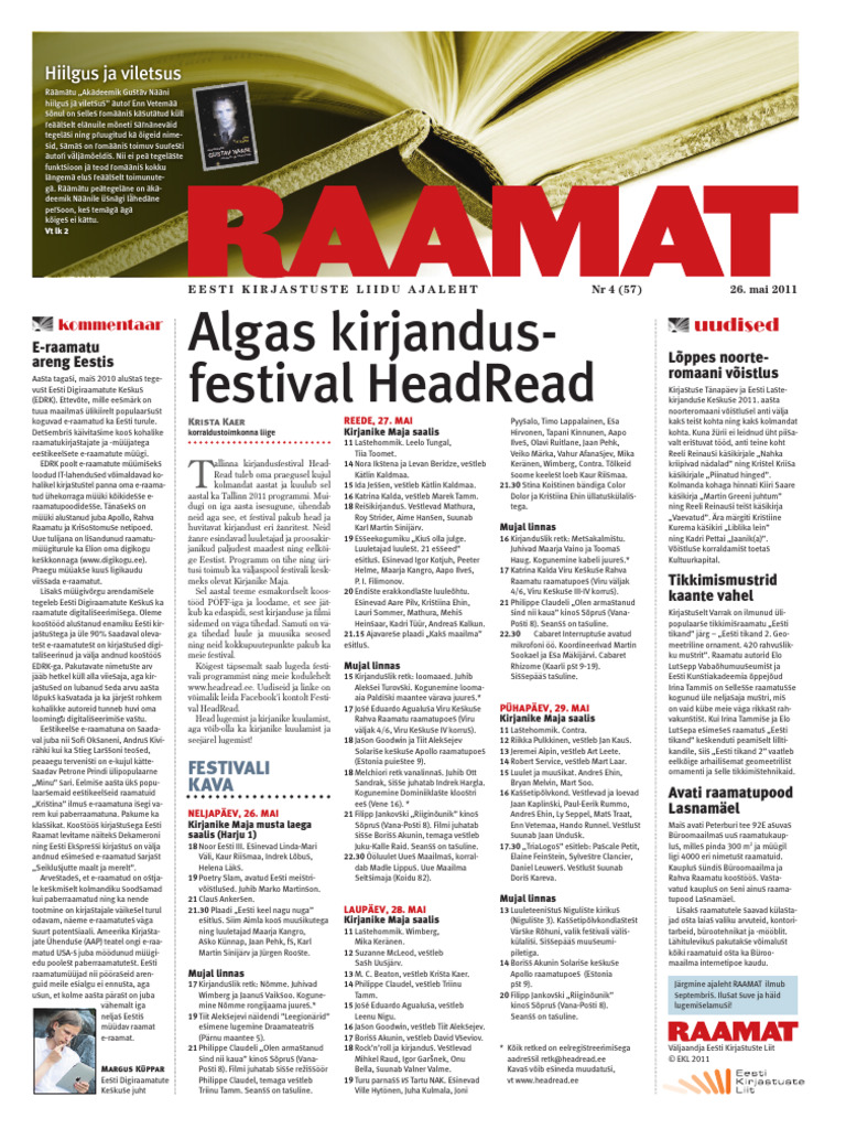Raamat Mai 2011 Web | PDF