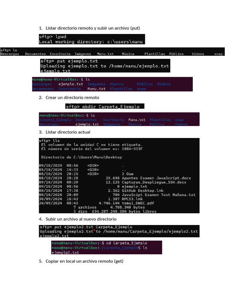 Capturas Despliegue SSH | PDF