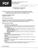 Ang Mga Bahagi NG Computer | PDF