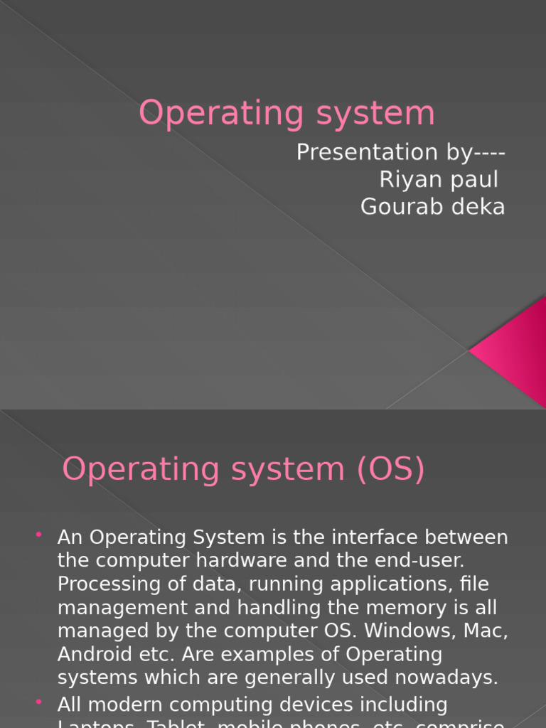 Understanding Operating Systems | PDF