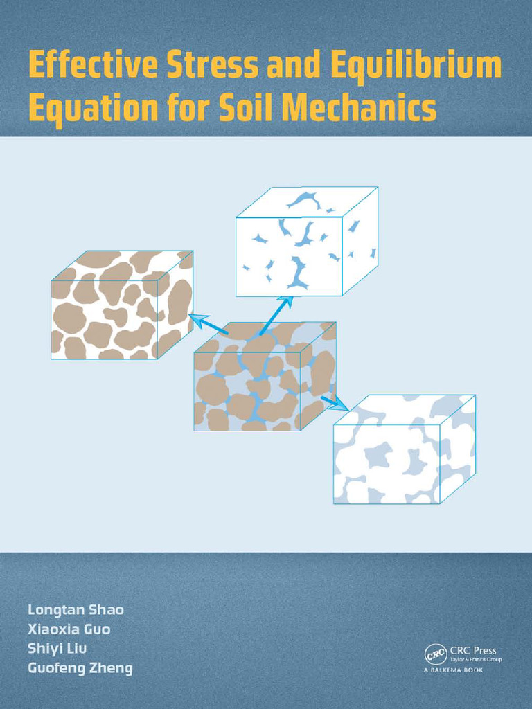 Effective Stress and Equilibrium Equation For Soil Mechanics - Shao ...