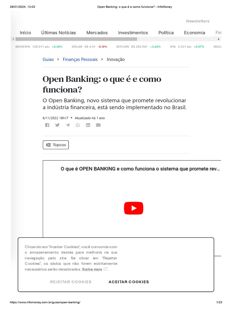 6 - Open Banking | PDF | Empréstimos | Crédito