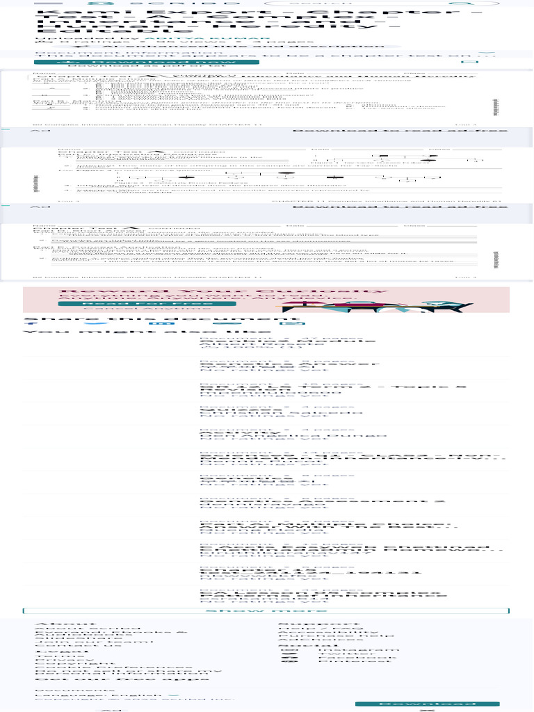 Kami Export - Chapter - Test - A - Complex - Inheritance - and - Human ...