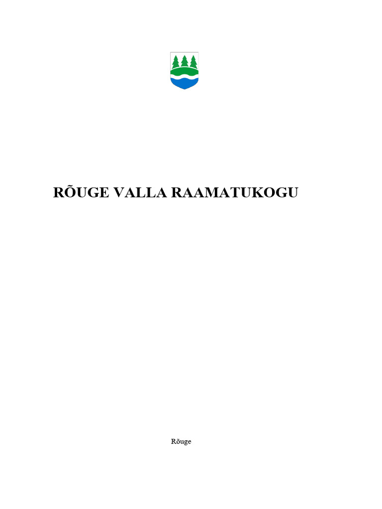 Rõuge Valla Raamatukogu_ aastaaruanne_ 2023 | PDF