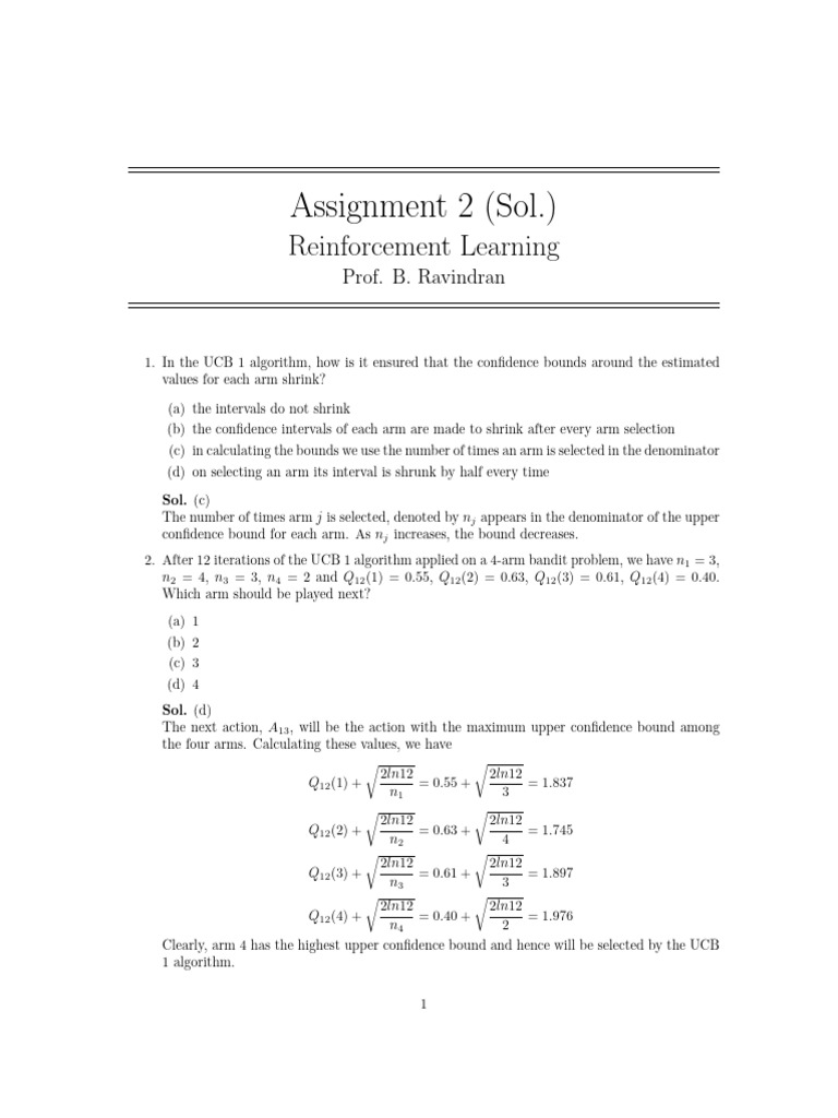 Solution2 | PDF | Mathematics | Mathematics Of Computing