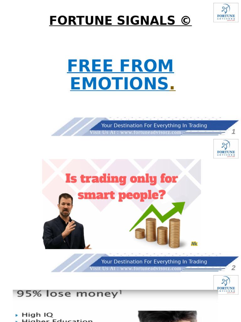 Fortune Signals Trading Guide | PDF | Market Trend | Day Trading