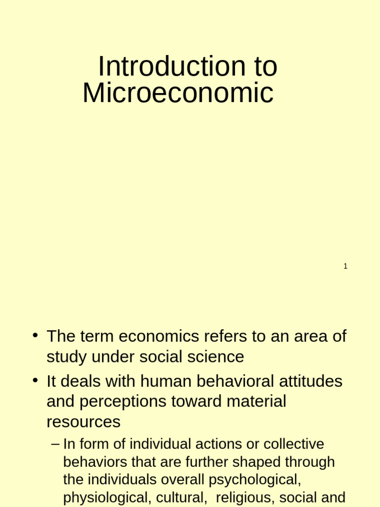 Chapter 1 Introduction | PDF | Economics | Business