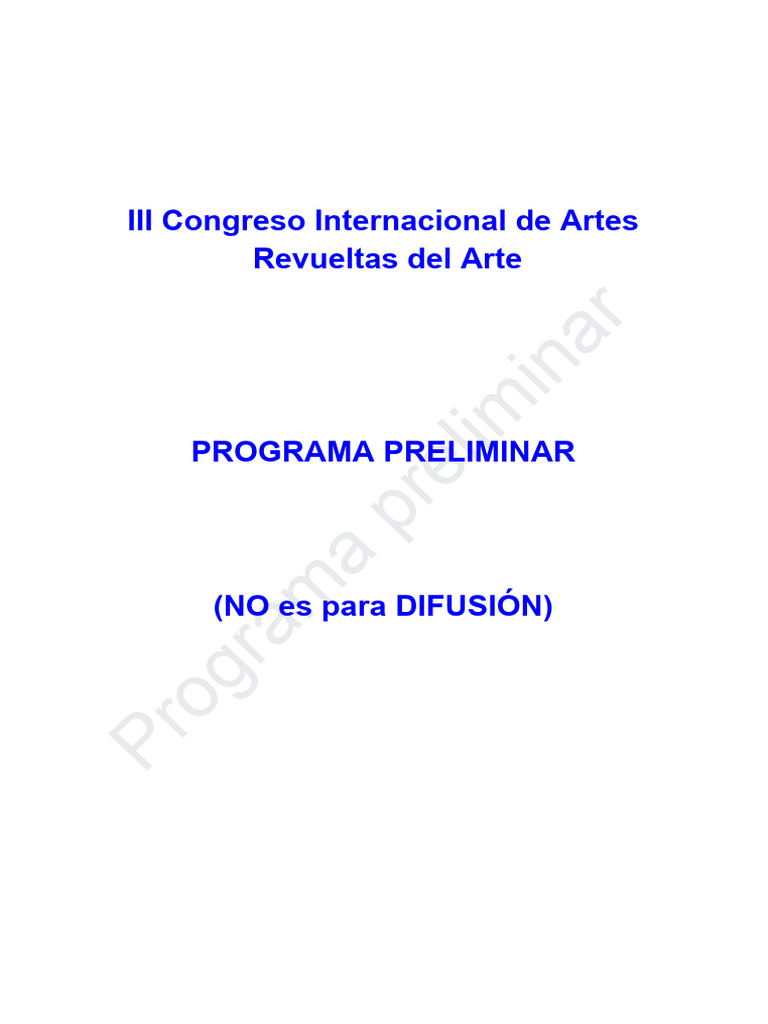 Mesa de Ponencias - Programa (Definitivo) | PDF | Buenos Aires