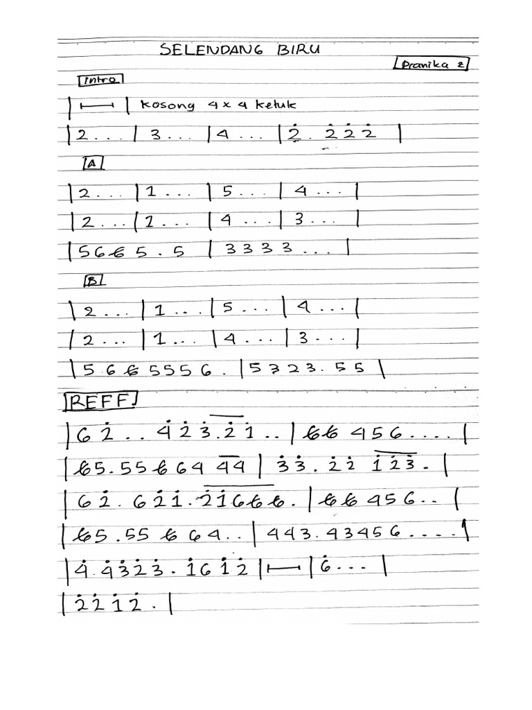 Selendang Biru P2 | PDF