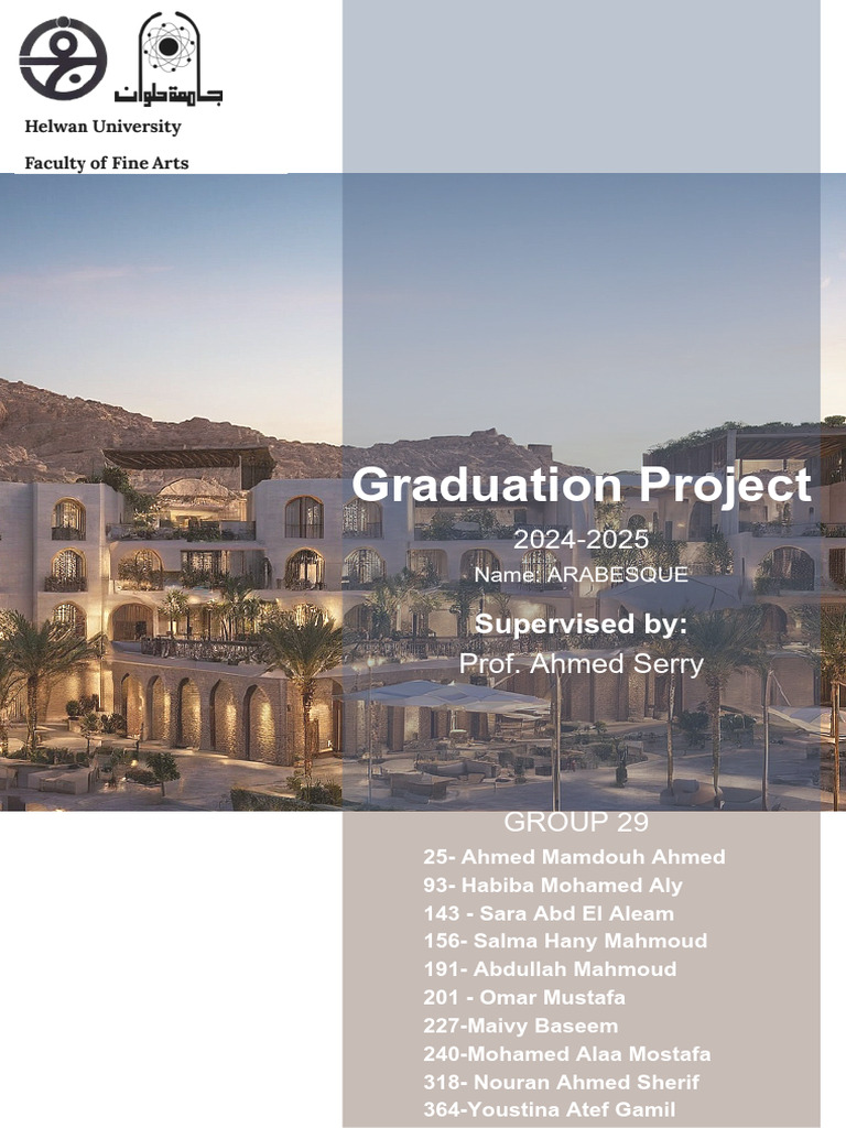Arabesque Graduation Project Research | PDF