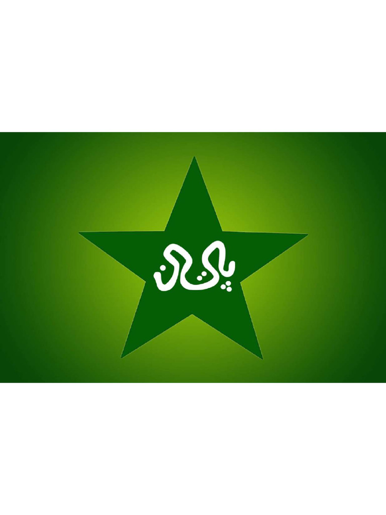 Logo and Colours Pakistan's Cricket Team's | PDF