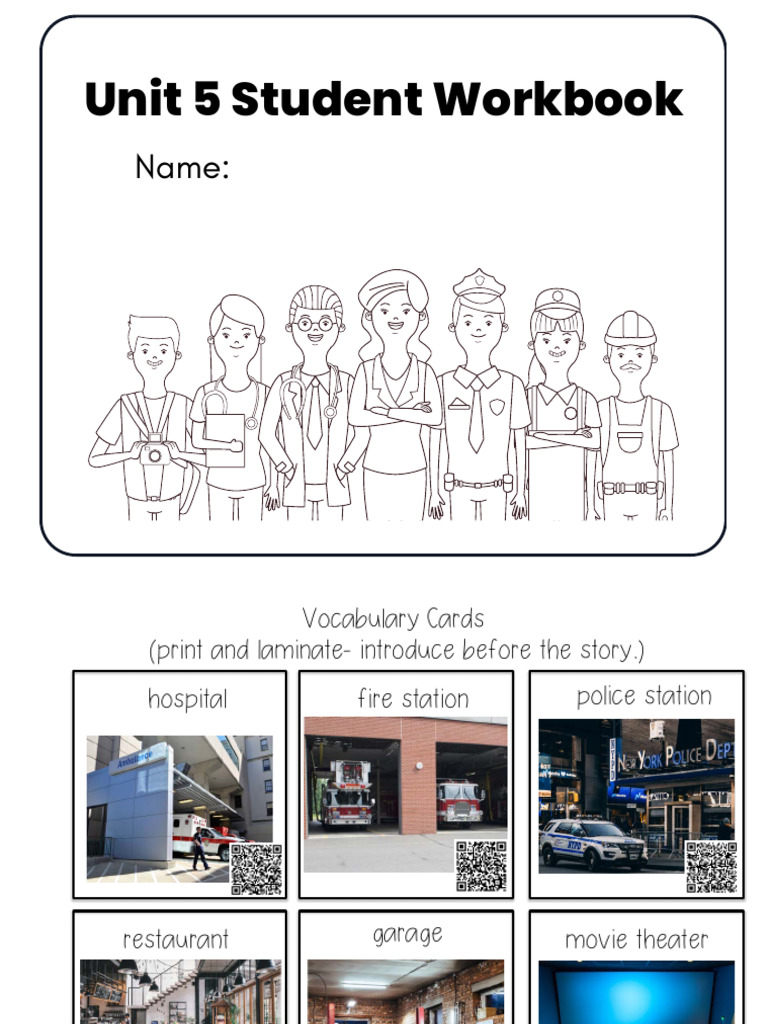 Newcomers Unit 5 Workbook Older | PDF | Vocabulary