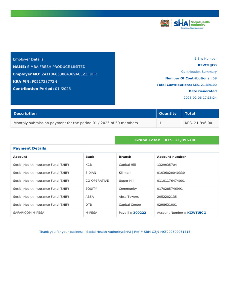 Eslip SBM QZJ9 HKF202502061715 | PDF