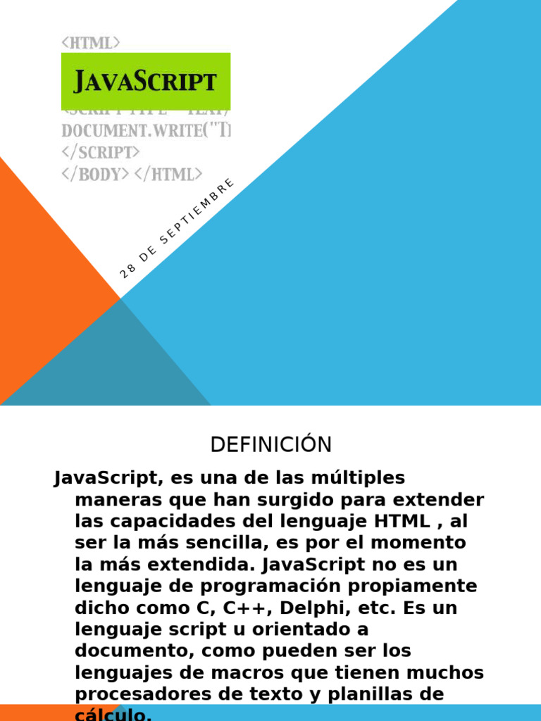 Clase 7 | PDF | Script Java | Lenguaje de programación