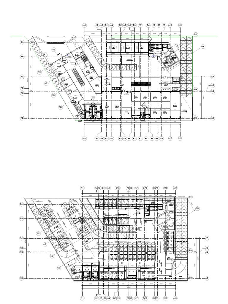 Mall Project Working Drawings | PDF