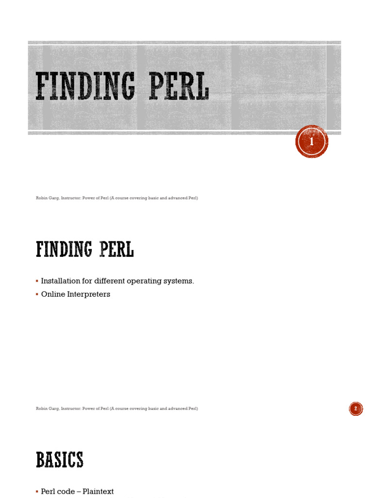3 +Finding+Perl | PDF