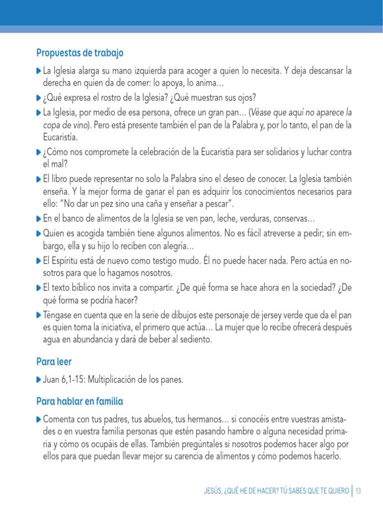 2 Dar de Comer Al Hambriento P2 | PDF