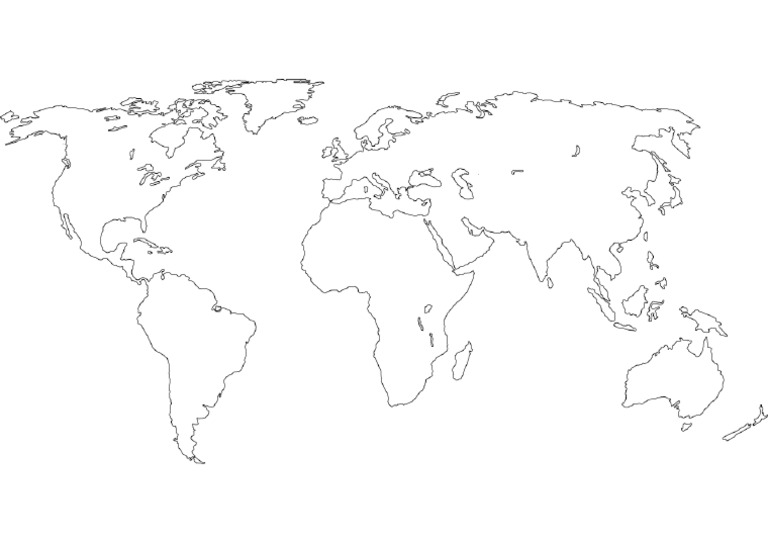 3f Dunya Dilsiz Haritasi Cy | PDF