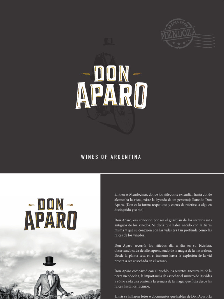 La leyenda de Don Aparo en los viñedos | PDF