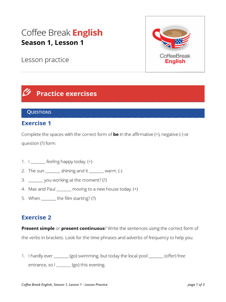 cbe-101-exercises | PDF | Languages | Foreign Language Studies
