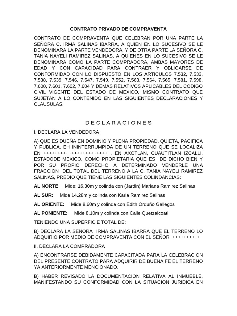 CONTRATO CV JESS | PDF | Justicia | Crimen y violencia