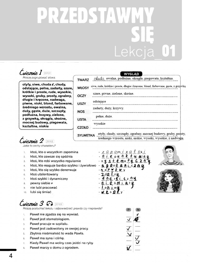 Krok Po Kroku 2 Zeszyt Ćwiczeń 1 | PDF