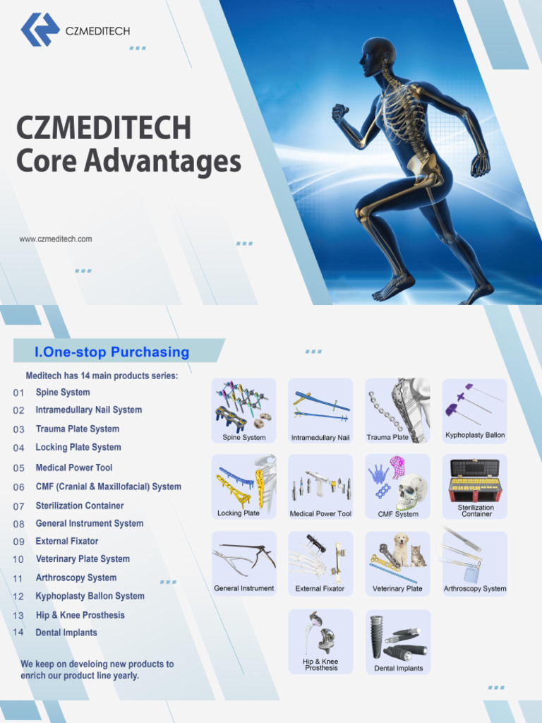 2023 CZMEDITECH Core Advantages | PDF
