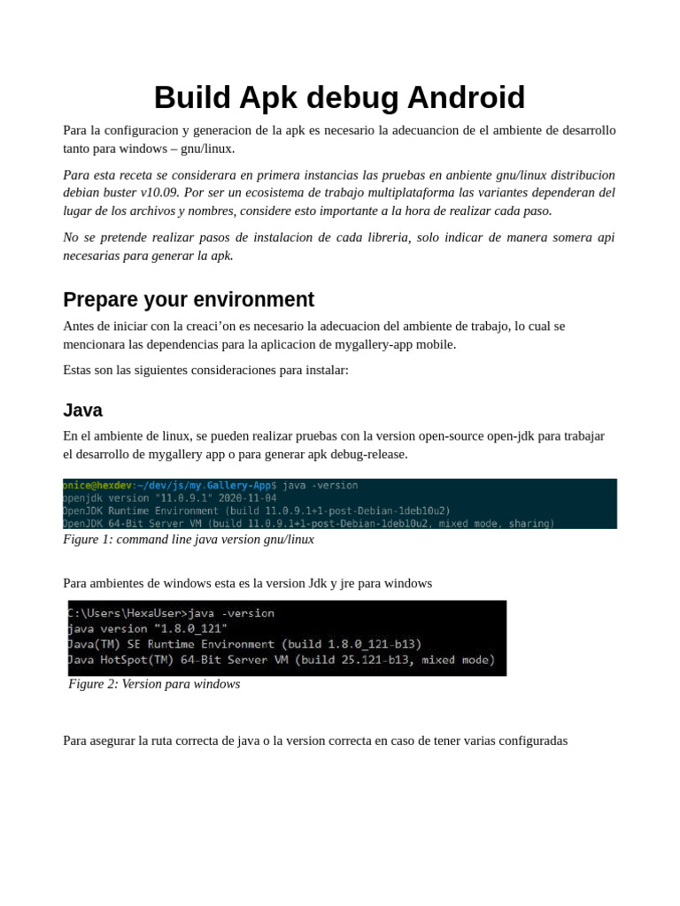 Step by Step Apk Android | PDF | Android (sistema operativo) | Java ...