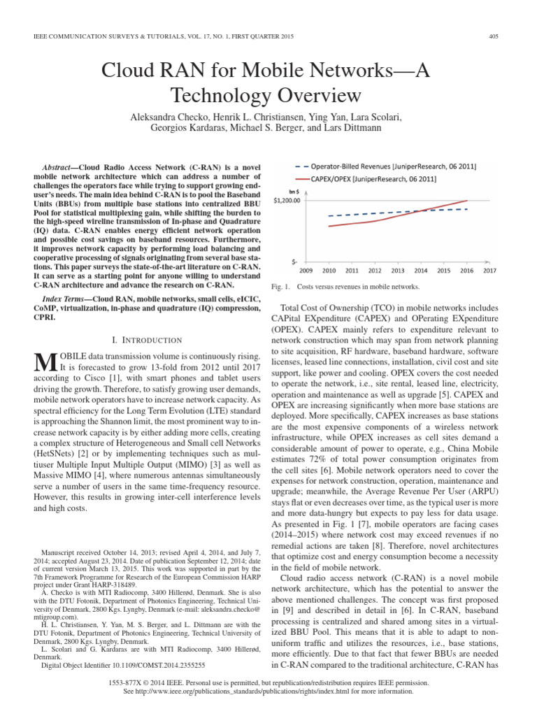 Cloud_RAN_for_Mobile_NetworksA_Technology_Overview | PDF | Cellular ...