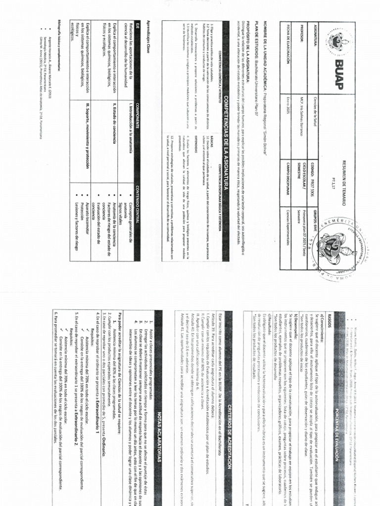 RT Ciencias Iris 6ME | PDF