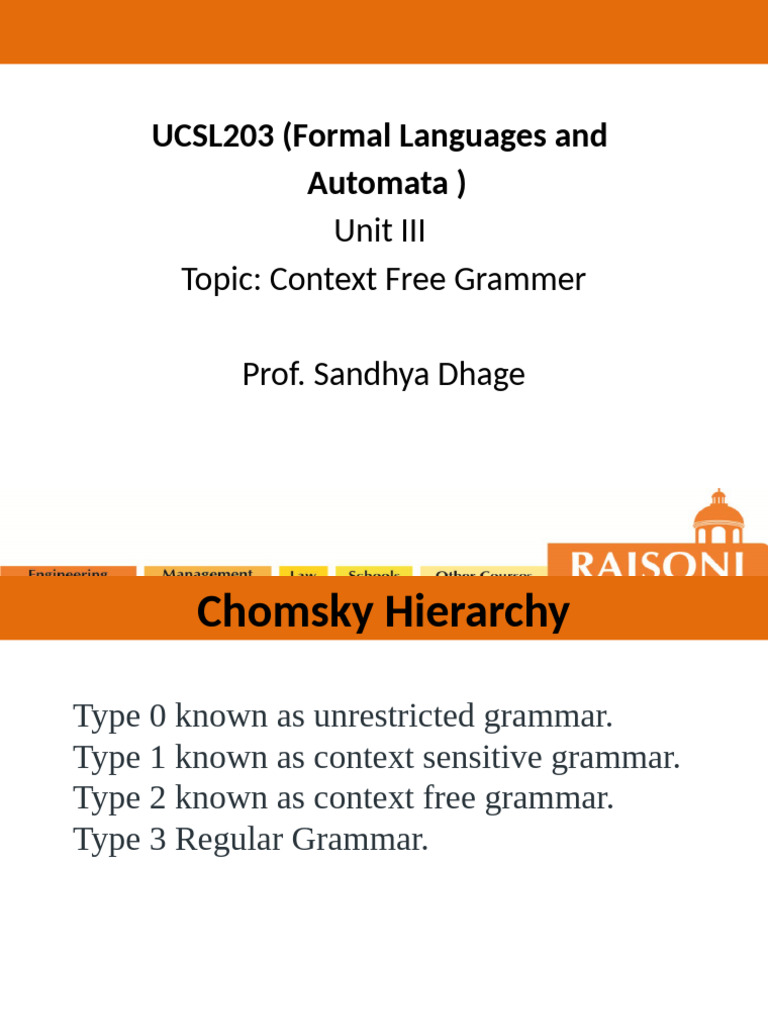 Context Free Grammar Explained | PDF