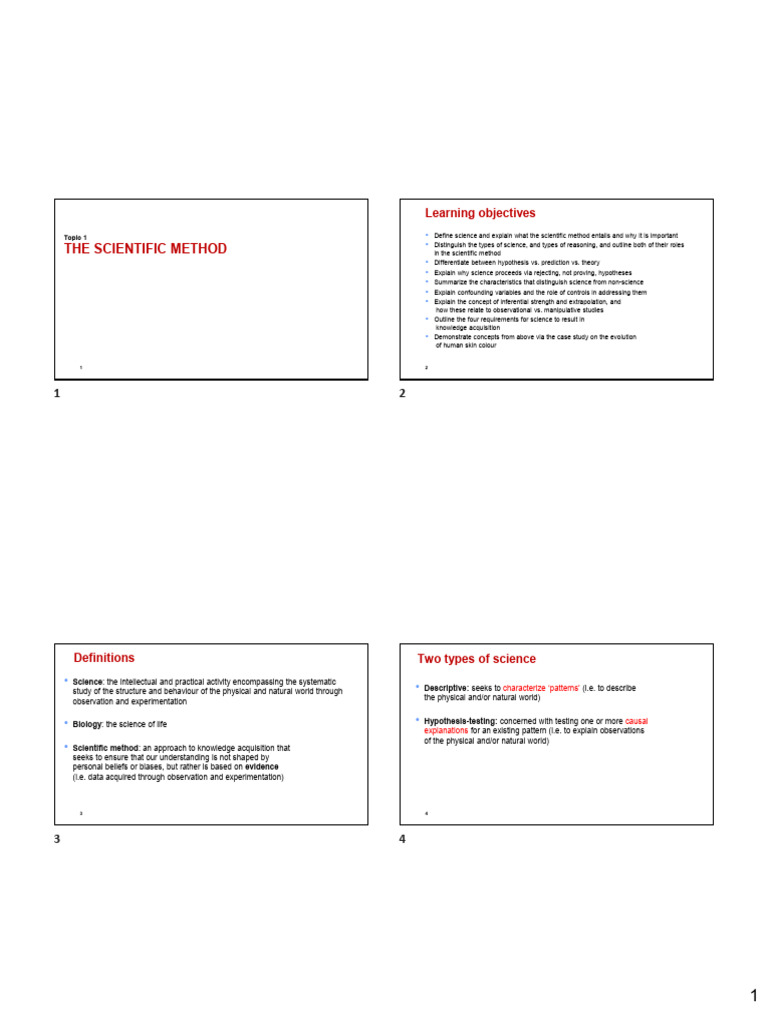 1. slides_4 per page (1) | PDF | Hypothesis | Deductive Reasoning