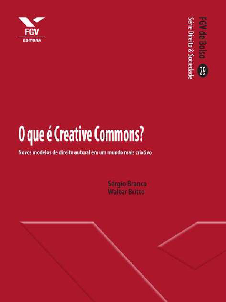 O que é Creative Commons? | PDF | Creative Commons | Direitos Autorais