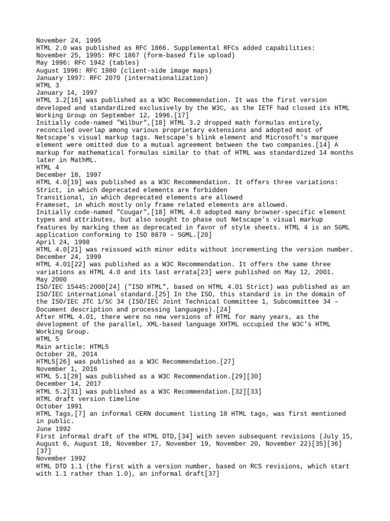 3 | PDF | Html | Html5