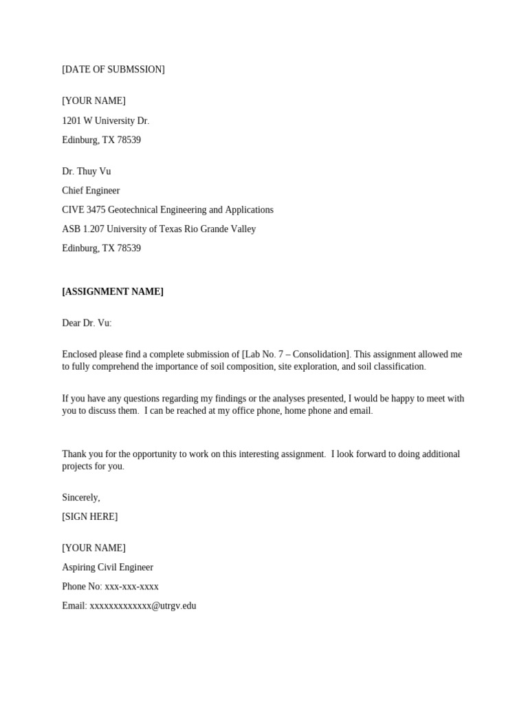 Cover Letter Format | PDF