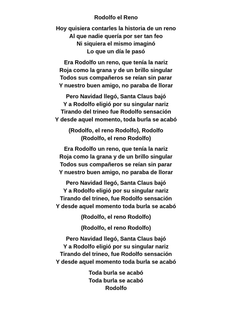 Rodolfo El Reno | PDF