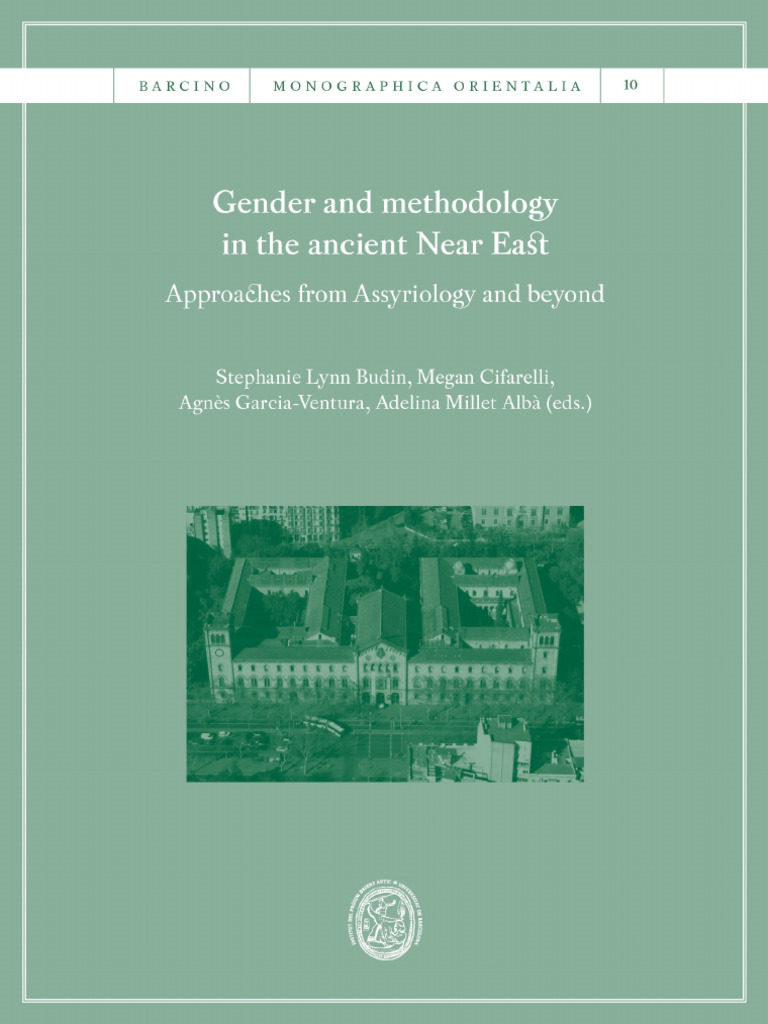 BUDIN-CIFARELLI-GARCIA VENTURA-MILLET ALBA Gender and Methodology in ...