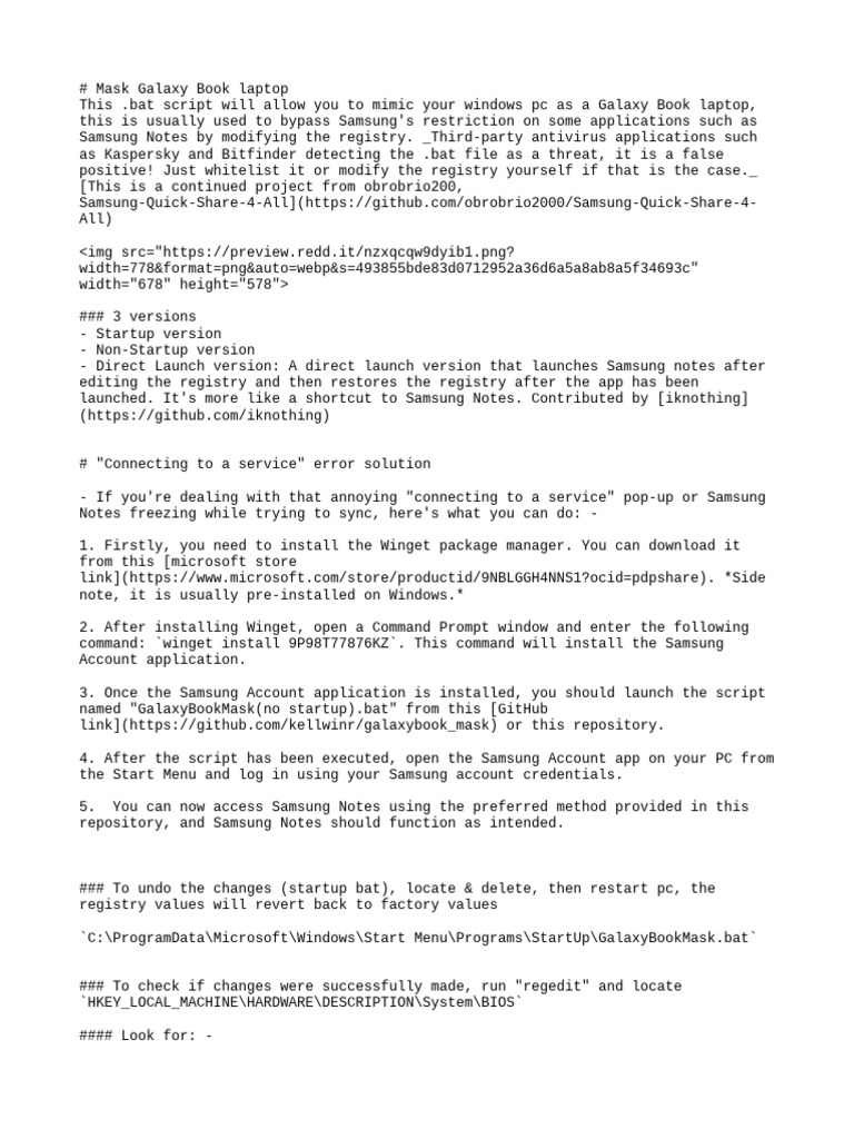 READMt | PDF | Windows Registry | Operating System Technology