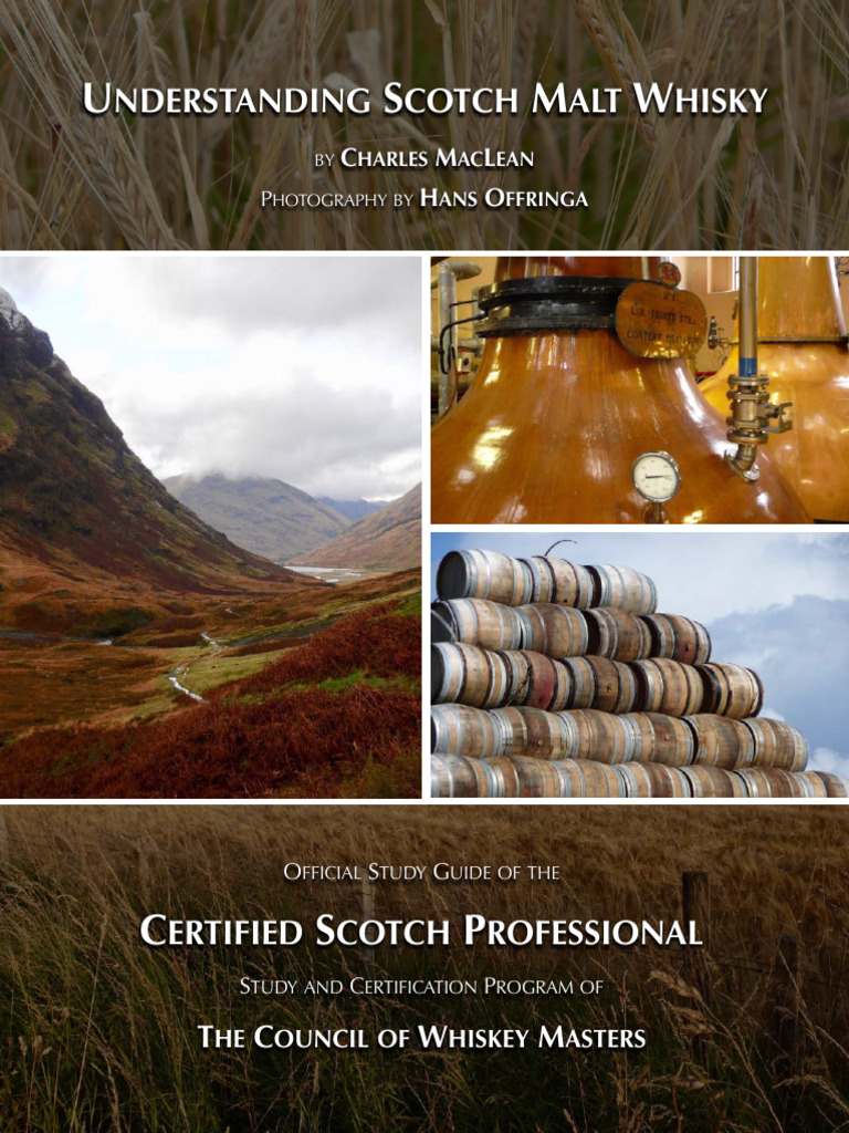 CSP Study Guide Understanding Scotch Malt Whiskey 2nd Edition | PDF | Whisky | Scotch Whisky