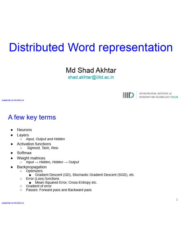 Understanding Word Embeddings in NLP | PDF | Machine Learning ...