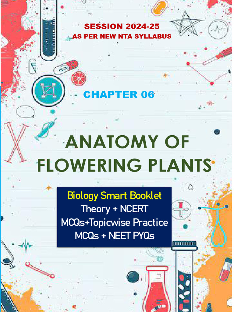 Anatomy of Flowering Plants Overview | PDF | Plant Stem | Tissue (Biology)
