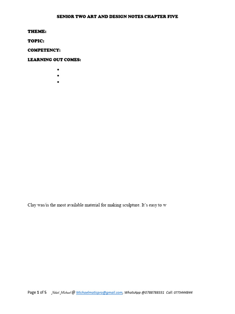 Understanding Sculpture in the Round | PDF | Sculpture | Shape