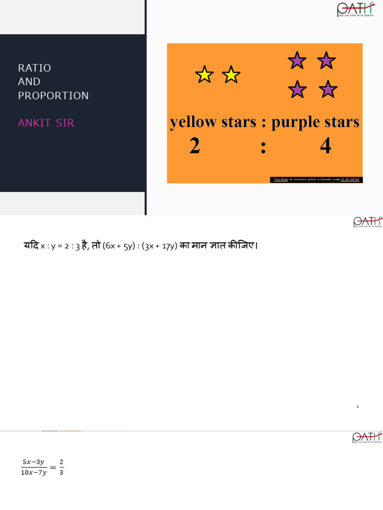 Ratio And Proportion Live Pdf