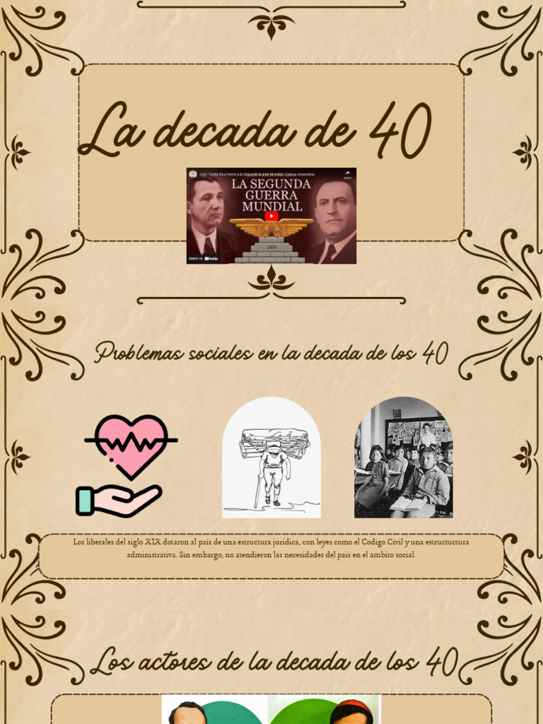 La Decada de Los 40 | PDF