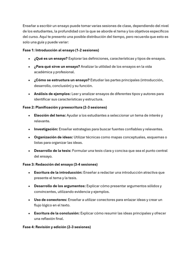 Planificaci 2 | PDF | Ensayos | Aprendizaje