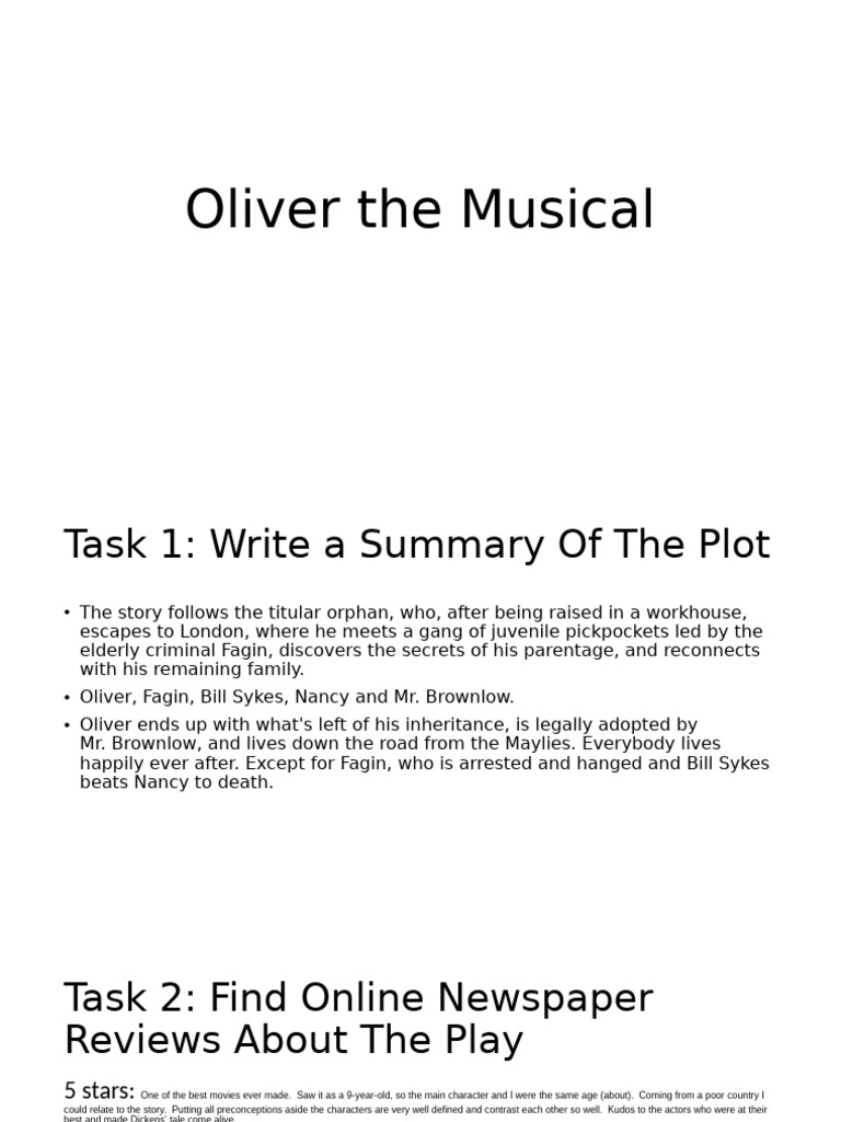 Drama Homework | PDF