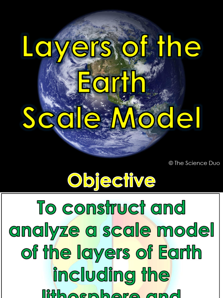 Scale Model of Earth's Layers | PDF | Tectonics | Geophysics