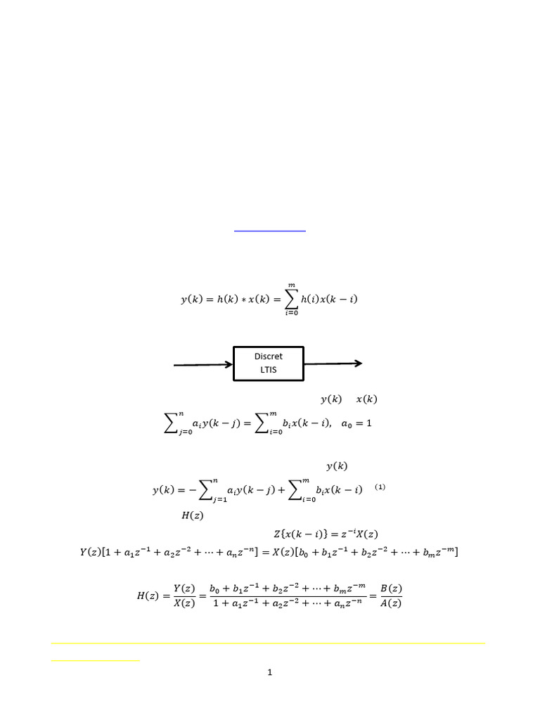 Chap 1_Séance 2 | PDF | Signal Processing | Applied Mathematics